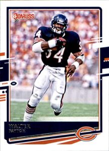 2020 donruss #63 walter payton chicago bears football card