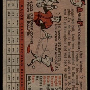 Baseball MLB 1958 Topps #465 Arnie Portocarrero EX/NM Orioles