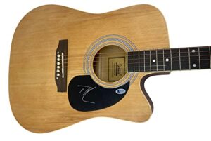 tim mcgraw signed autographed full size acoustic guitar country beckett coa