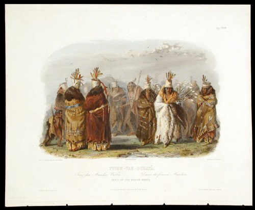 Ptihn-Tak-Ochatä. Dance of the Mandan Women