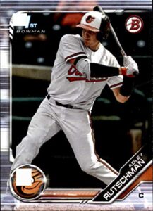 2019 bowman draft baseball #bd-1 adley rutschman baltimore orioles official mlb trading card produced by topps