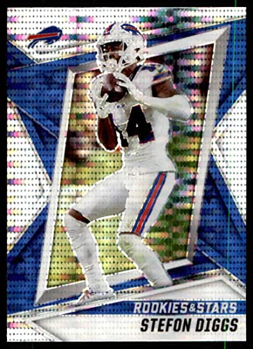 2021 Panini Rookies and Stars Pulsar Prizm #89 Stefon Diggs Buffalo Bills (Silver Holo Refractor) NFL Football Card NM-MT