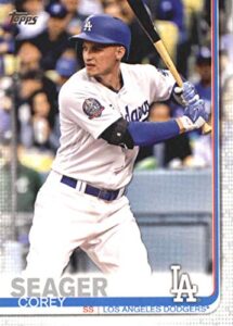 2019 topps baseball #41 corey seager los angeles dodgers