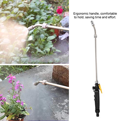 Watering Wand, CHICIRIS G3/8in DN10 Pressure Washer Wand Adjustable Jet Sprayer Nozzle for Garden Lawn Patio Car Window Cleaning