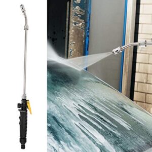 Watering Wand, CHICIRIS G3/8in DN10 Pressure Washer Wand Adjustable Jet Sprayer Nozzle for Garden Lawn Patio Car Window Cleaning