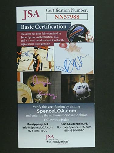 Roberto Alomar Signed Baseball Card with JSA COA