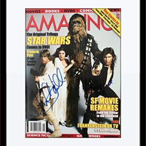 Framed Mark Hamill Harrison Ford Autograph with Certificate of Authenticity