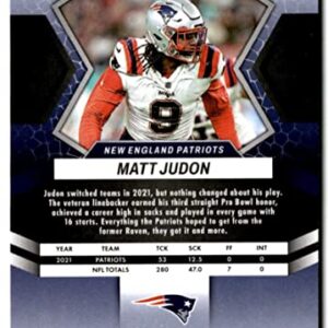 Football Trading Card NFL 2022 Panini Mosaic #137 Matt Judon NM Near Mint Patriots