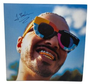 j balvin signed autographed jose vinyl record lp x2 album reggaeton coa