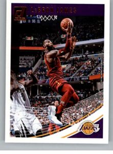 2018-19 donruss basketball card #94 lebron james los angeles lakers official panini nba trading card