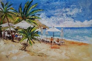 saint martin caribbean, by internationally renowned artist yary dluhos