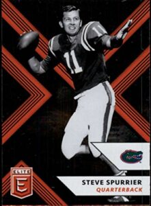 2018 panini elite draft picks #89 steve spurrier florida gators football card