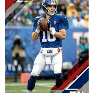 2019 Donruss Football #178 Eli Manning New York Giants Official NFL Trading Card From Panini America