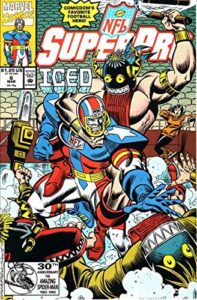 nfl superpro #6 vf ; marvel comic book | football super hero