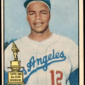 1961 Topps # 168 Tommy Davis Los Angeles Dodgers (Baseball Card) VG Dodgers