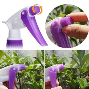 LEKEONE Gardening Tools Set, Unique Gardening Gifts for Women, Gardening Hand Tools with Purple Carrying Case, Gardening Kit for Home Gardening Flowers Potted Trim Loosing Planting Tools (5PCS)