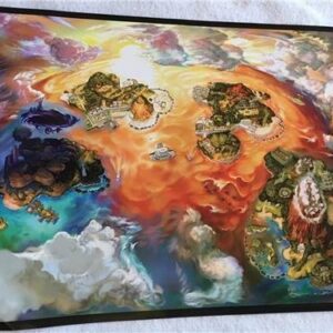 POKEMON ULTRA SUN AND MOON - 24"x18" D/S Original Video Game Poster Gamestop Foil 2017