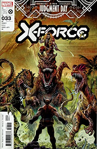 X-Force (6th Series) #33 VF/NM ; Marvel comic book | Judgment Day Kraven