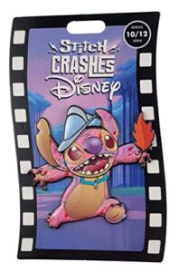 disney pin – stitch crashes – pocahontas