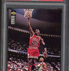 Michael Jordan 1995 Upper Deck Collectors Choice Basketball Card #195 Graded PSA 9 MINT