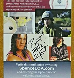 Steve Carlton Baseball HOF Signed Baseball Card Booklet with JSA COA