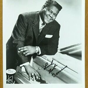 Fats Domino Singer Signed 8x10 Photo with JSA Sticker No Card