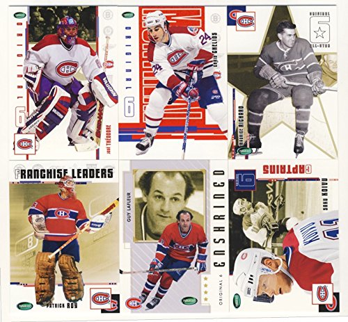 2003-04 Parkhurst Original Six Hockey Montreal Canadiens 100-Card Set