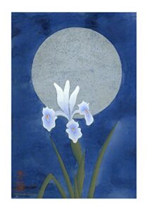 essense of iris essence of moon, direct from the artist, limited edition, signed & numbered by the artist [ off-set litho print ]