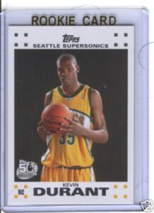 2007 topps kevin durant rookie card