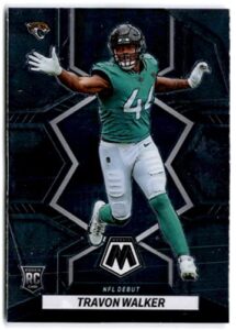 2022 panini mosaic #286 travon walker rc rookie nfl debut jacksonville jaguars