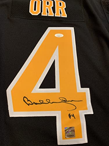 Bobby Orr Autographed Boston Signed Hockey Jersey JSA COA