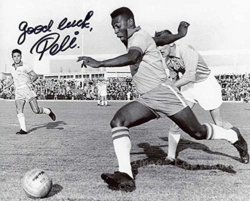 Pele 8x10 Inch Photo Signed Autographed Print