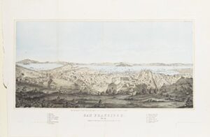 panoramic view of san francisco (1856)