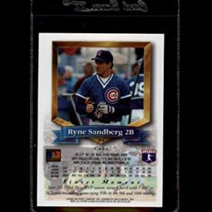 1994 Topps Finest #210 Ryne Sandberg Chicago Cubs FIN MLB Baseball Card NM-MT