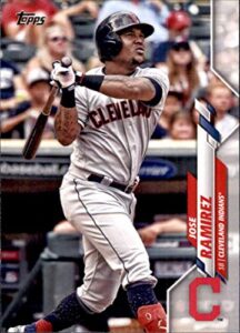 2020 topps #374 jose ramirez nm-mt cleveland indians baseball