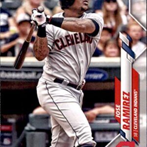 2020 Topps #374 Jose Ramirez NM-MT Cleveland Indians Baseball