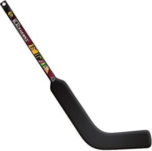 chicago blackhawks unsigned inglasco composite mini goalie stick – nhl unsigned miscellaneous