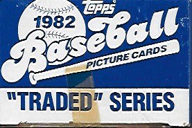 1982 topps traded baseball card complete set 132 cards cal ripken jr. rookie, still sealed with original tape rare!