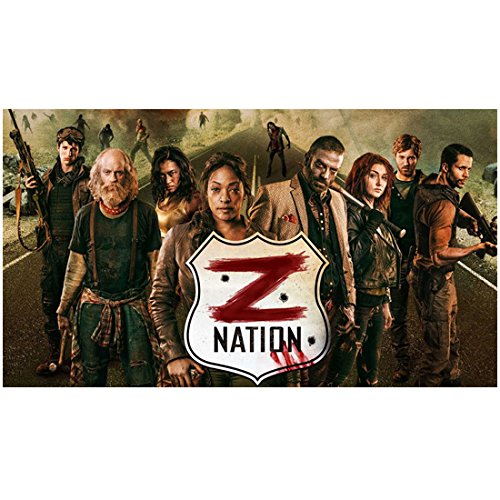 Kellita Smith 8 Inch x 10 Inch PHOTOGRAPH Z Nation (TV Series 2014 - ) w/Cast on Road Title Poster kn