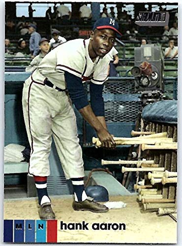 2020 Topps Stadium Club #192 Hank Aaron NM-MT Milwaukee Braves Baseball