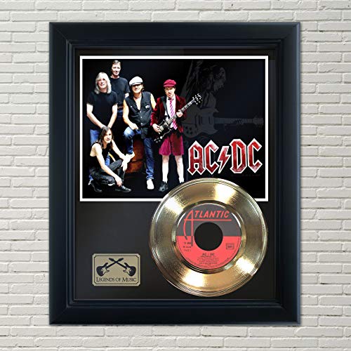 ACDC Hells Bells Framed Record Display