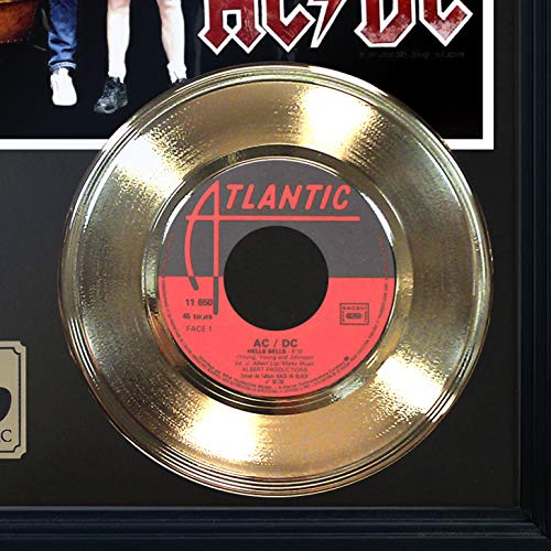 ACDC Hells Bells Framed Record Display