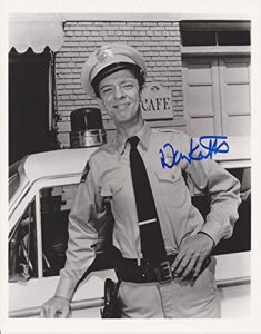 don knotts 2 original 8x10 autographed photo – andy griffith show