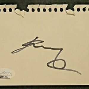 Kenny G Musician Signed Index Card with JSA COA