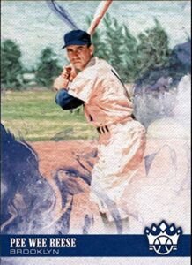 2018 panini diamond kings #23 pee wee reese brooklyn dodgers baseball card