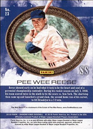 2018 Panini Diamond Kings #23 Pee Wee Reese Brooklyn Dodgers Baseball Card