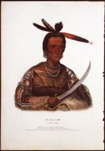 to-ka-con [to-ka cou], a sioux chief