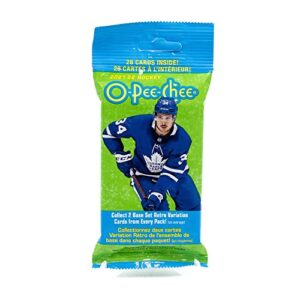 3 packs: 2021/22 upper deck o-pee-chee nhl hockey fat pack (28 cards/pk)