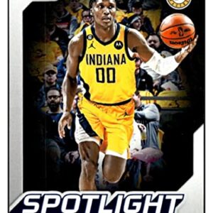 BENNEDICT MATHURIN RC 2022-23 Panini Instant Spotlight Rookies /965#6 Pacers NM+-MT+ NBA Basketball