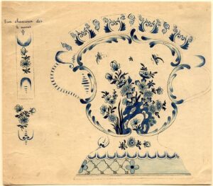 an original design for porcelain